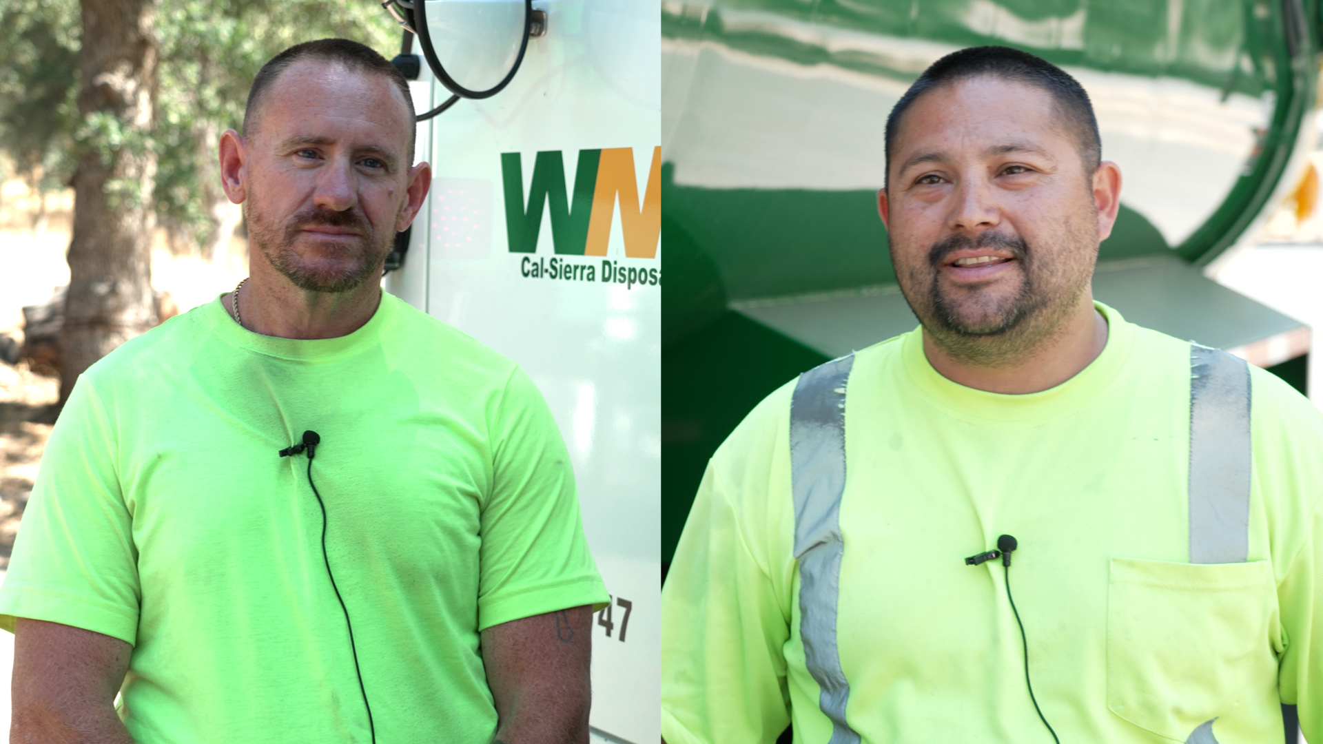 WM Garbage Truck Drivers Battle Flames in Cal-Sierra - WM Northern ...